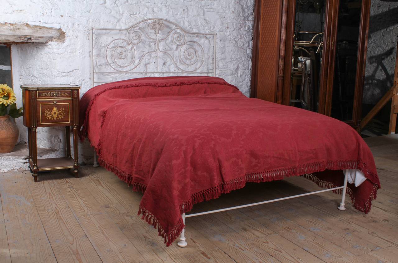 Very pretty forged iron no end double